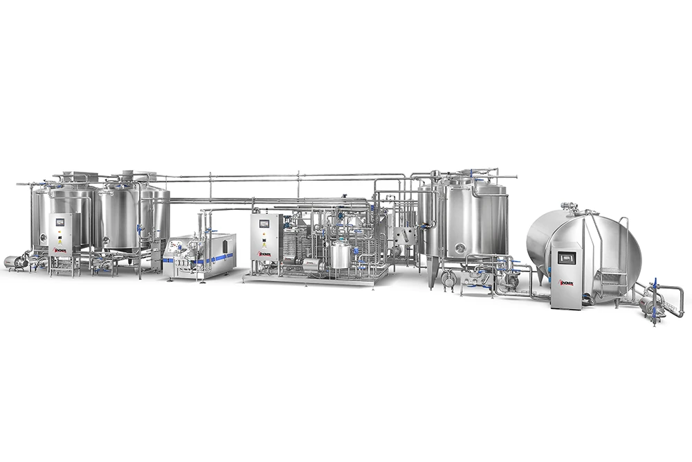 Production line for dairy products - INOXPA Case Studies