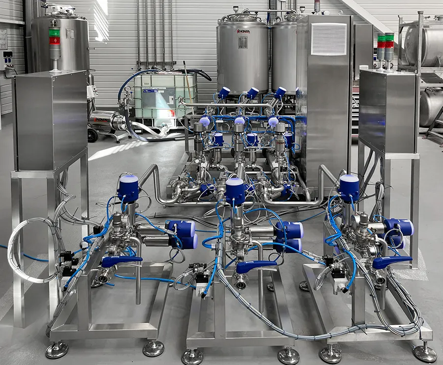 Transfer System and Product Recovery - INOXPA Case Studies